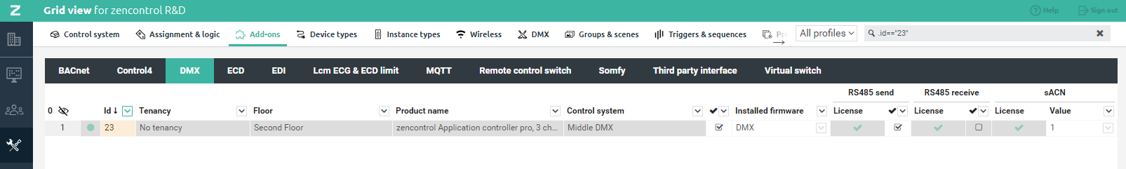 How to set up DMX in the cloud – zencontrol