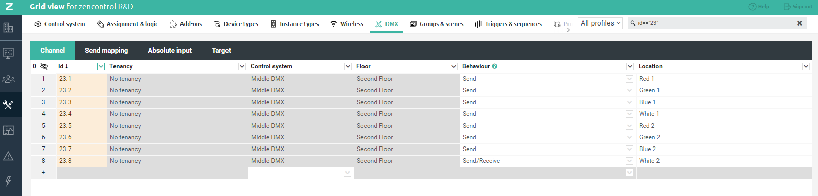 How to set up DMX in the cloud – zencontrol