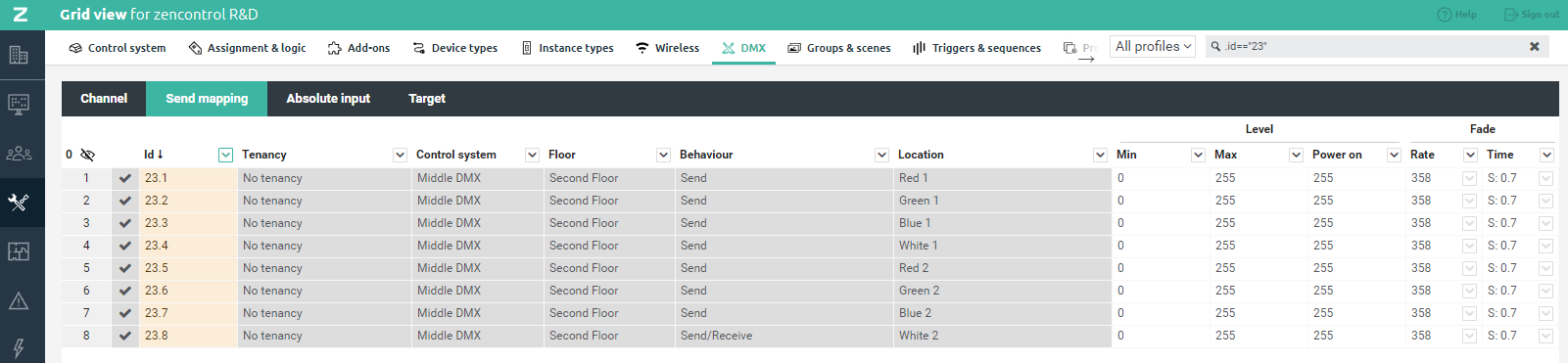 How to set up DMX in the cloud – zencontrol