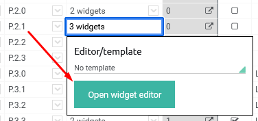 How to edit touchscreens in grid view – zencontrol