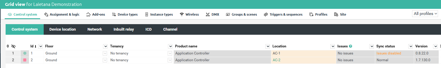Commissioning tutorial part 4: Control Systems grid - Network settings ...