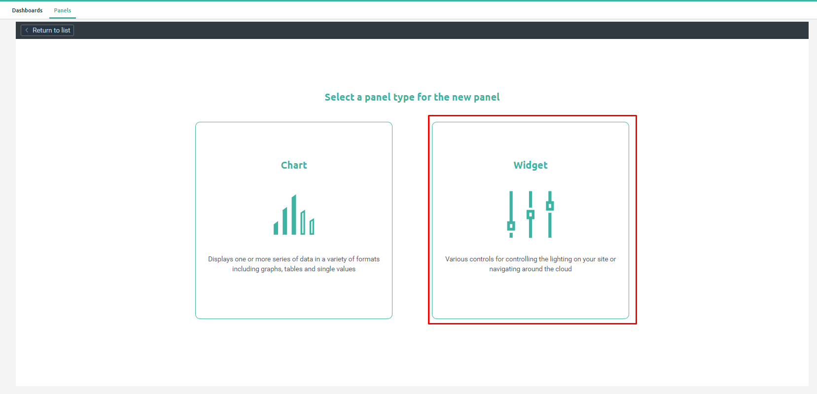 How to create and edit widgets – zencontrol