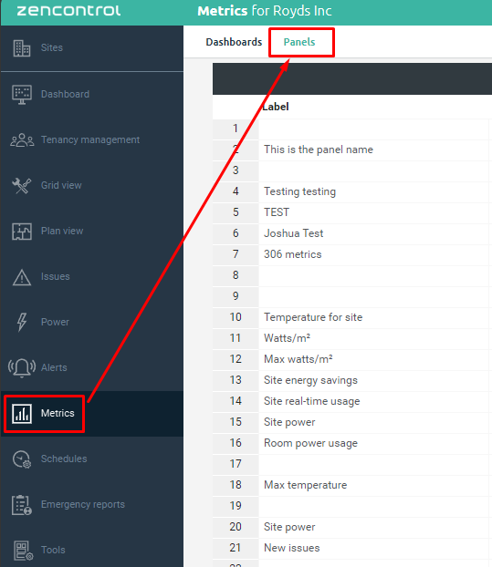How to create and edit charts – zencontrol