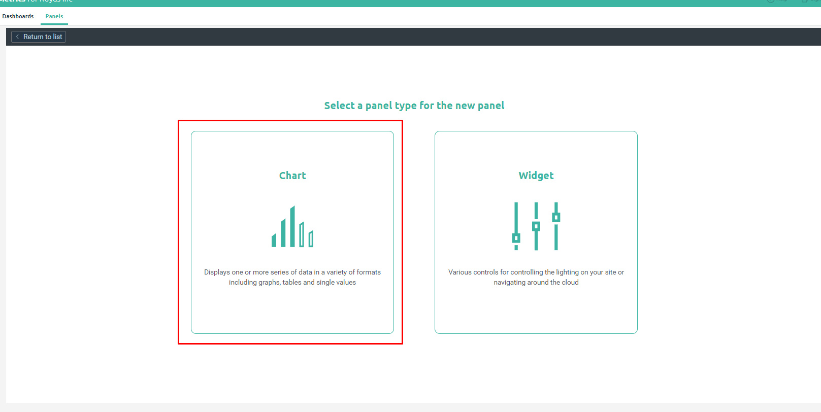 How to create and edit charts – zencontrol