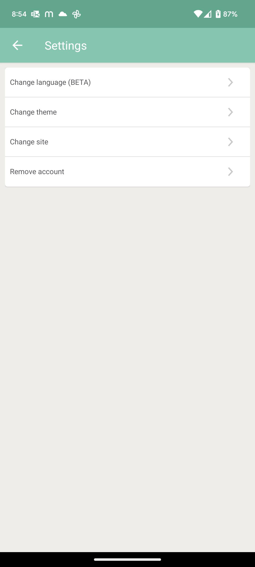 How to remove personal account – zencontrol